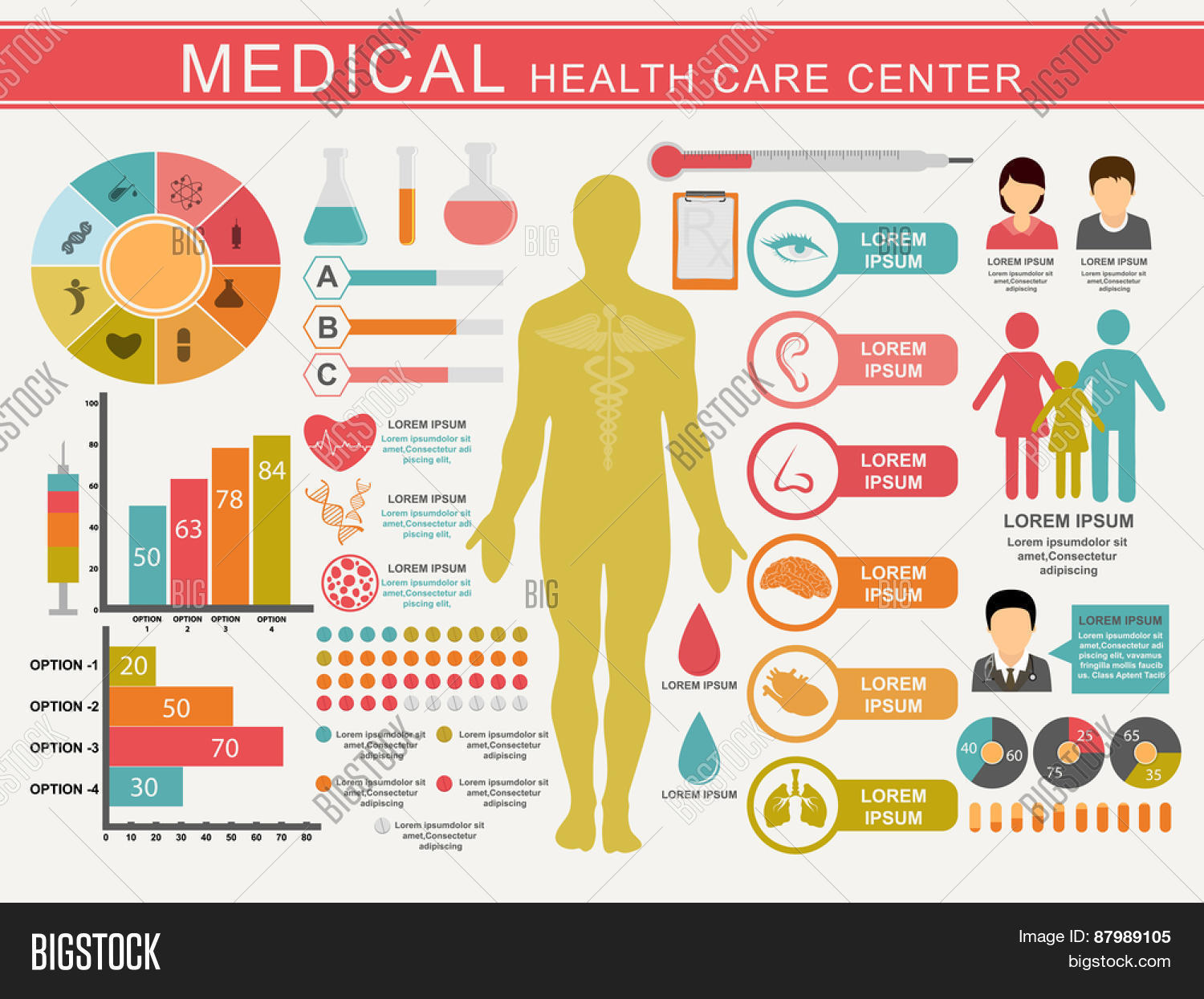 Medical Infographics Vector & Photo (Free Trial) | Bigstock