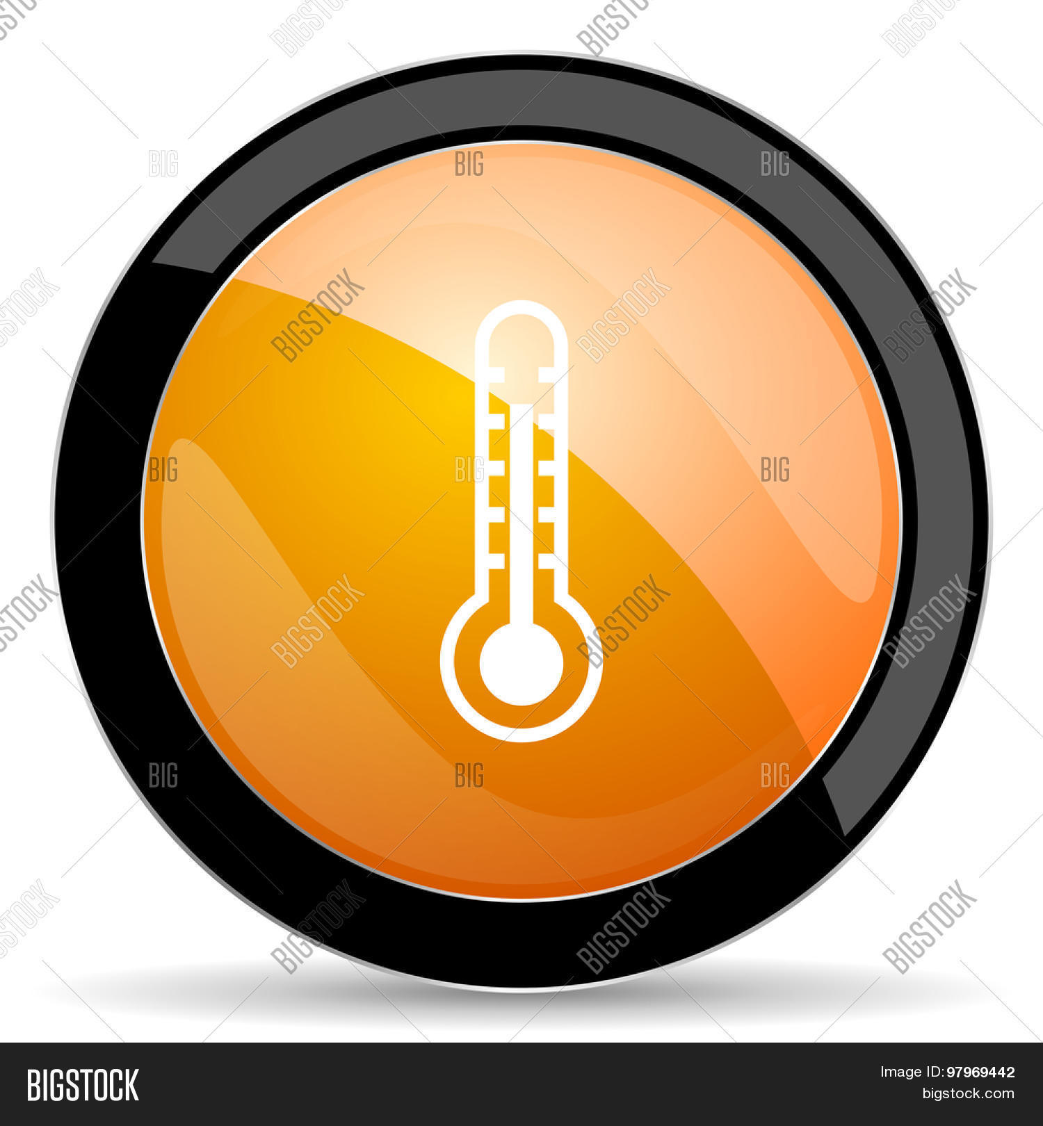 Thermometer Orange Image & Photo (Free Trial) | Bigstock