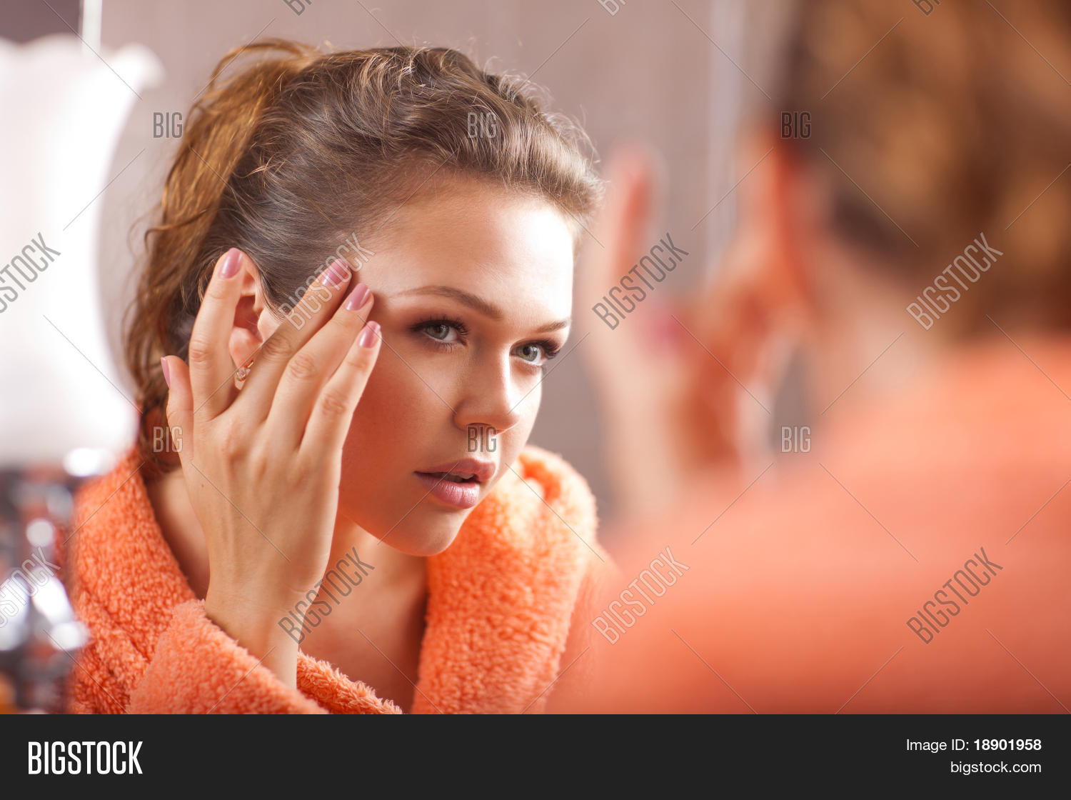 Pretty Woman Looking Image & Photo (Free Trial) | Bigstock
