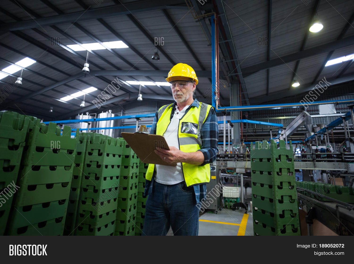 Male Factory Worker Image & Photo (Free Trial) | Bigstock