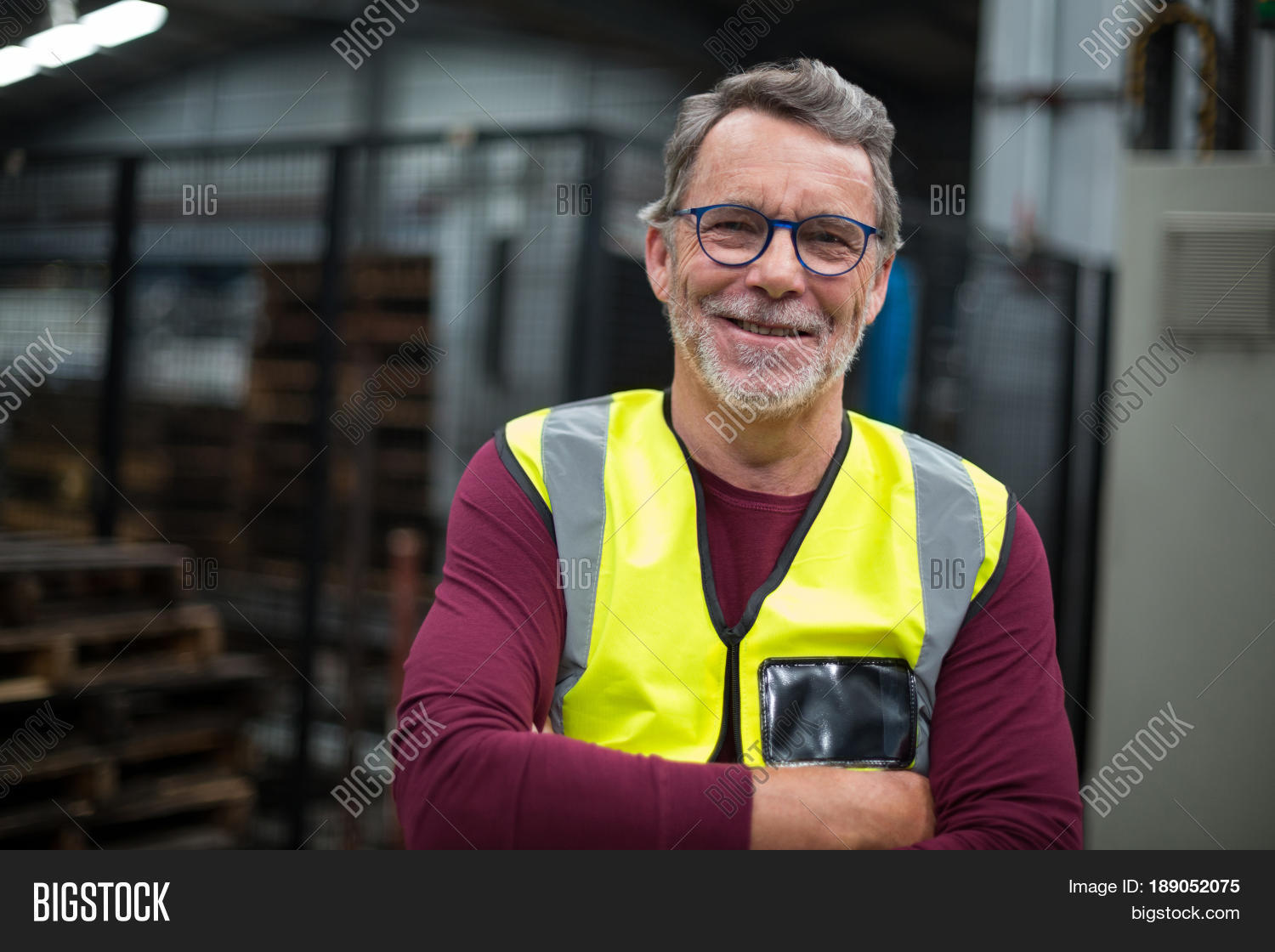 Portrait Male Factory Image & Photo (Free Trial) | Bigstock