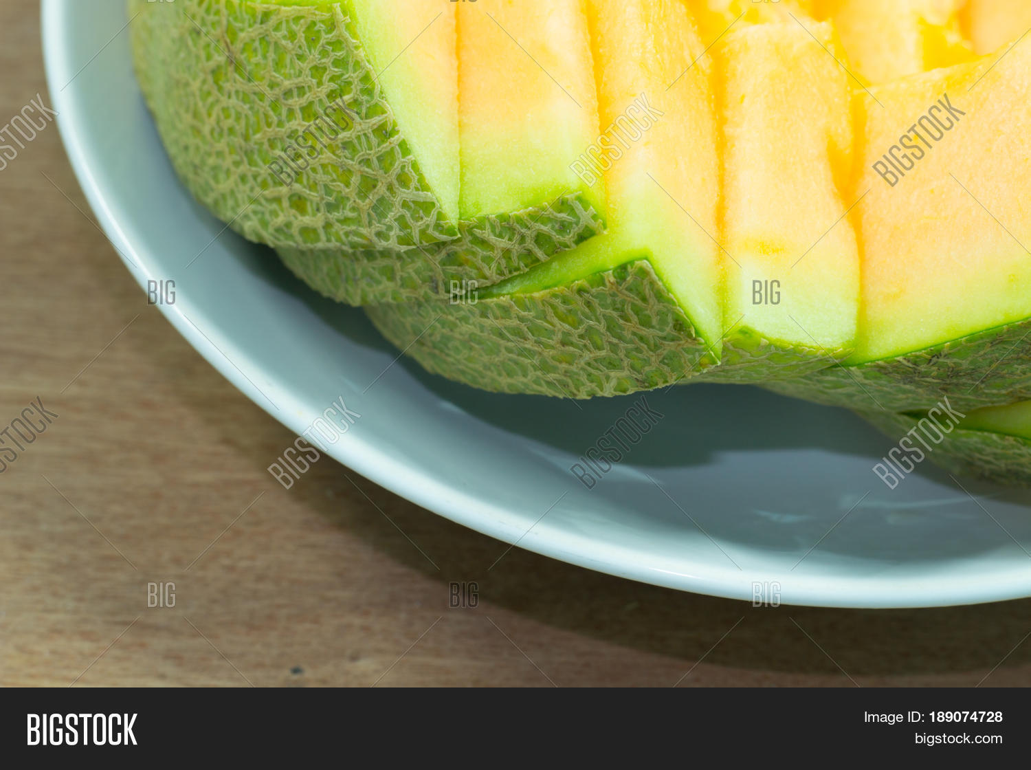 Japanese Melon Slide Image & Photo (Free Trial) | Bigstock
