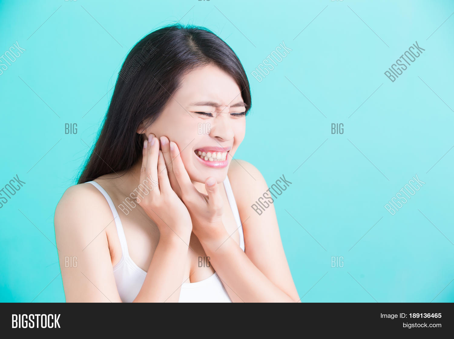Beauty Woman Feel Pain Image & Photo (Free Trial) | Bigstock