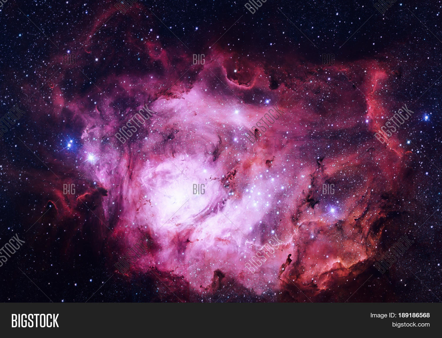 Lagoon Nebula. This Image & Photo (Free Trial) | Bigstock