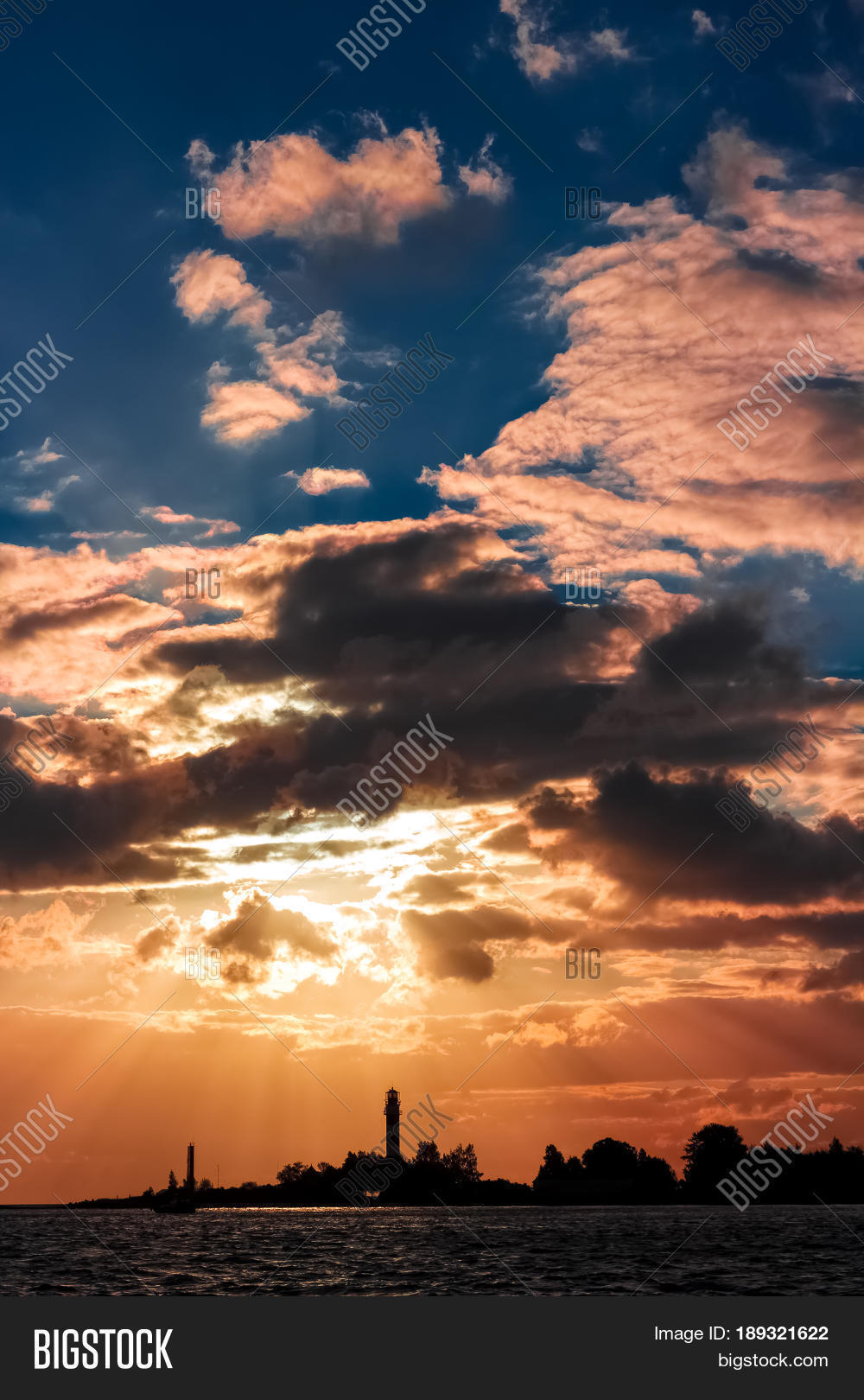 Golden Sunset Sky Image & Photo (Free Trial) | Bigstock