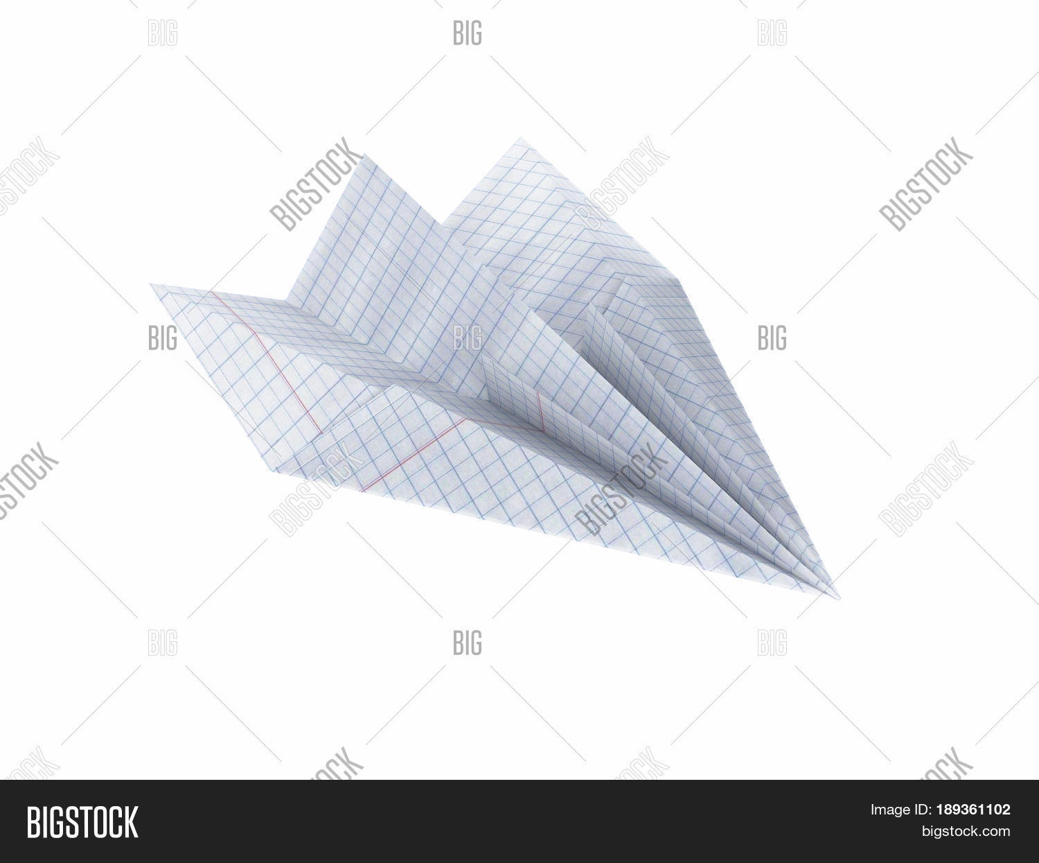 Paper Plane Made Graph Image & Photo (Free Trial) | Bigstock