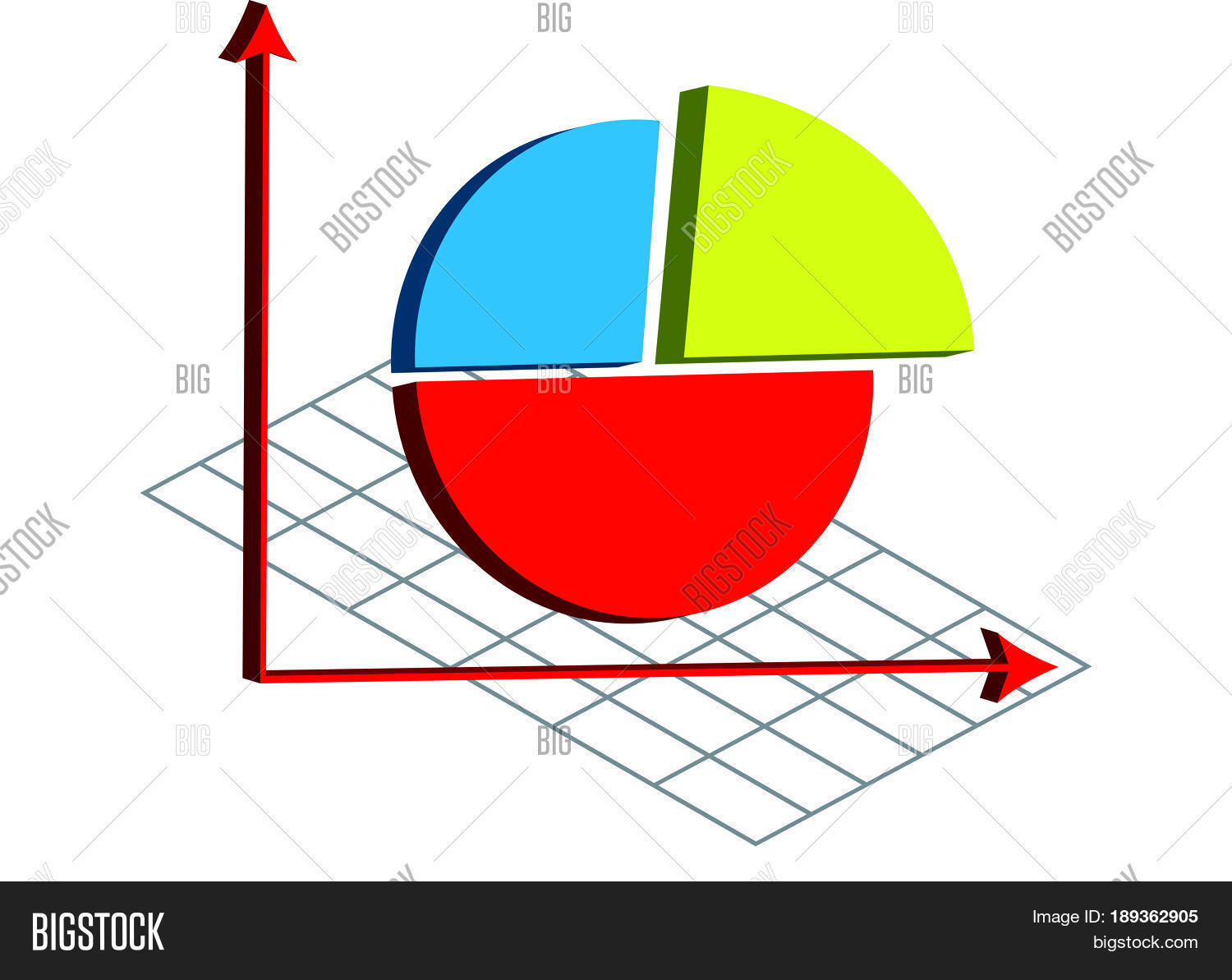 Abstract Graph On Vector & Photo (Free Trial) | Bigstock
