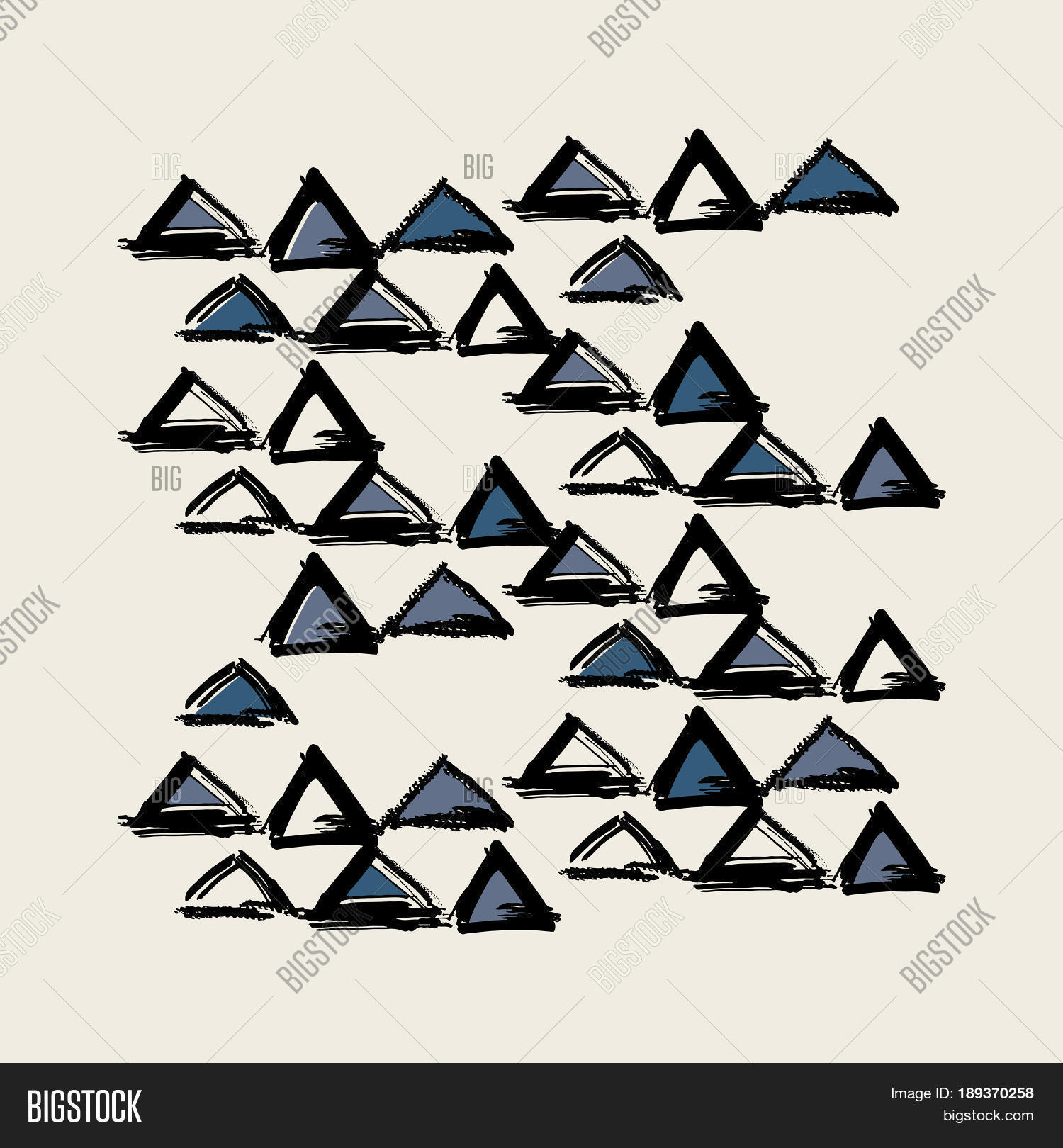 Ink Brushpen Textile Vector & Photo (Free Trial) | Bigstock