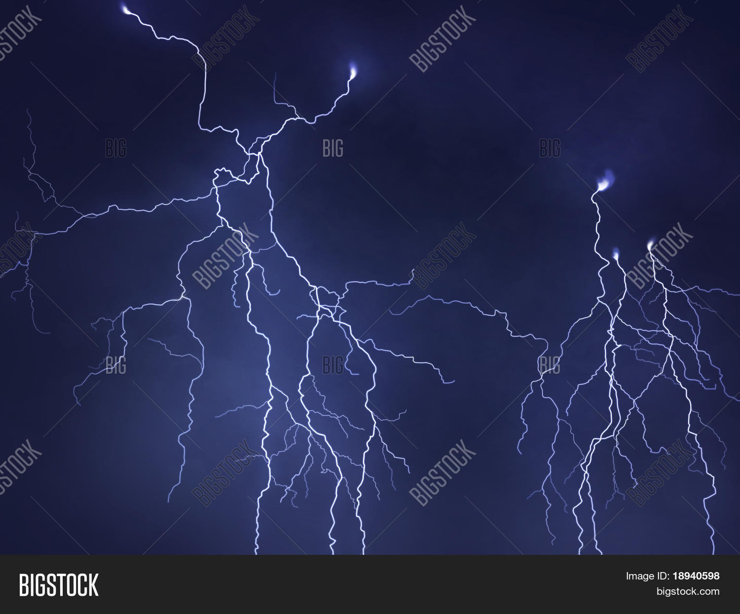 Lightning Texture. 2D Image & Photo (Free Trial) | Bigstock