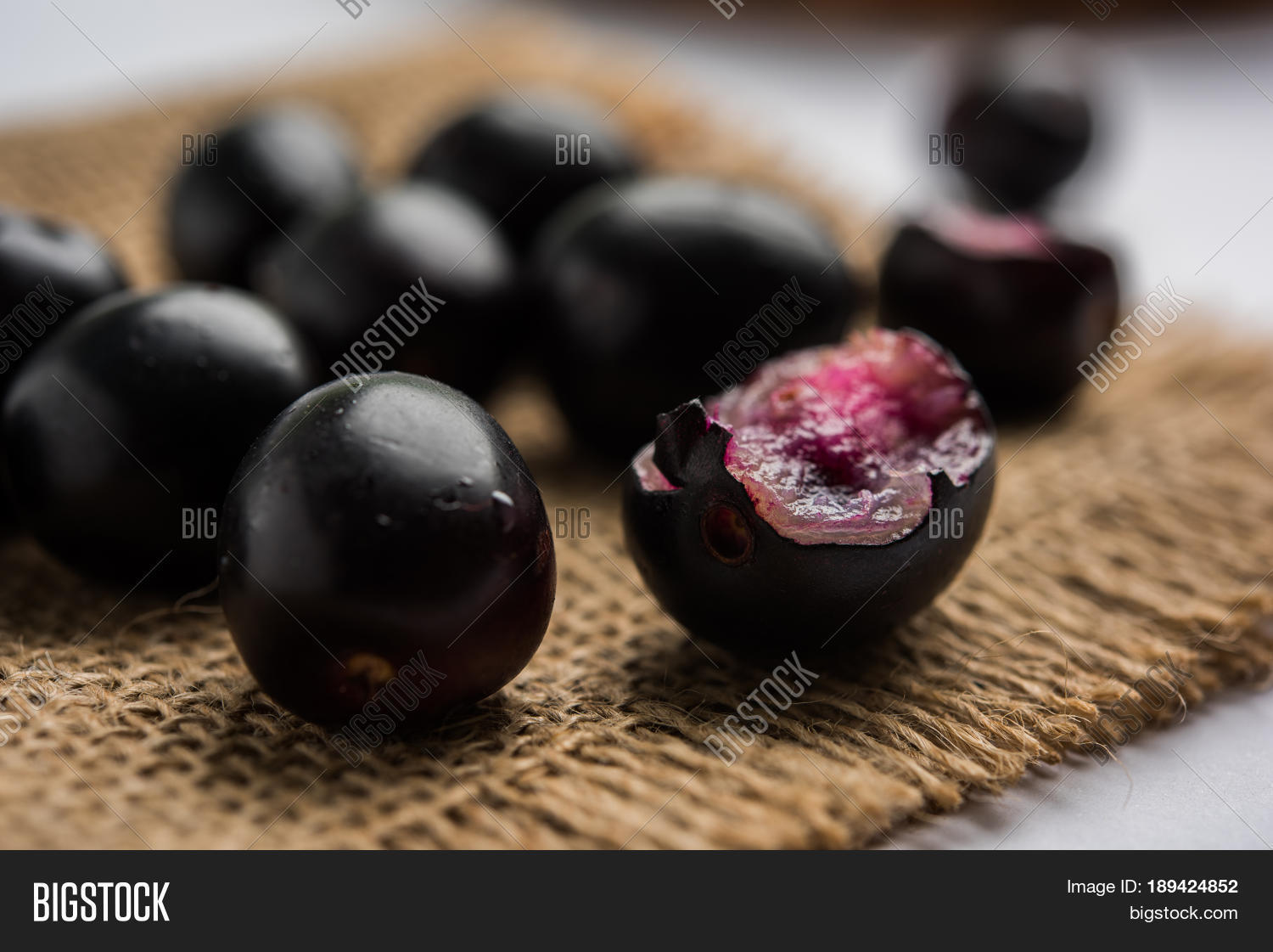 Jambolan Plum Jambhul Image & Photo (Free Trial) | Bigstock