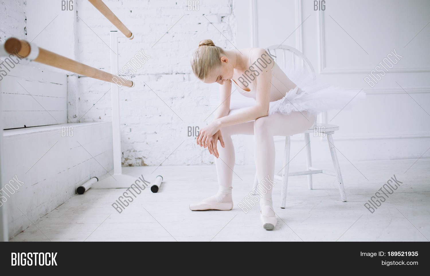 Young Tired Ballerina Image & Photo (Free Trial) | Bigstock