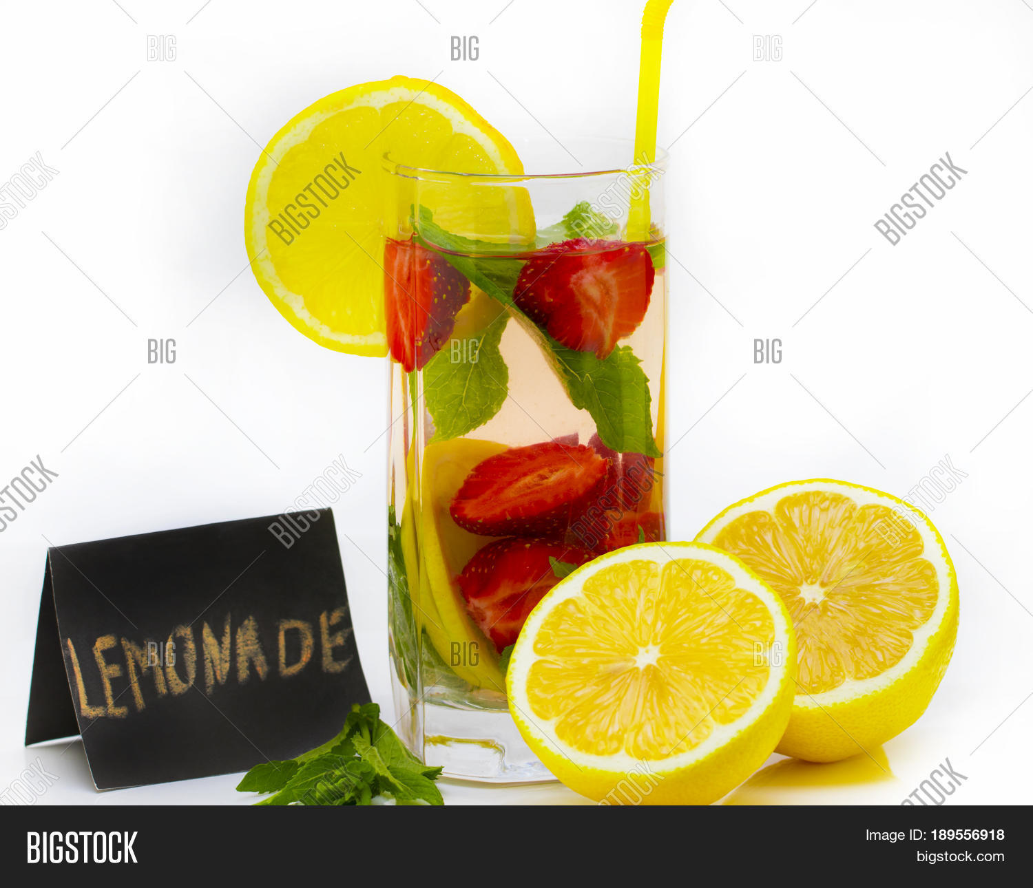 Glass Lemonade Image & Photo (Free Trial) | Bigstock