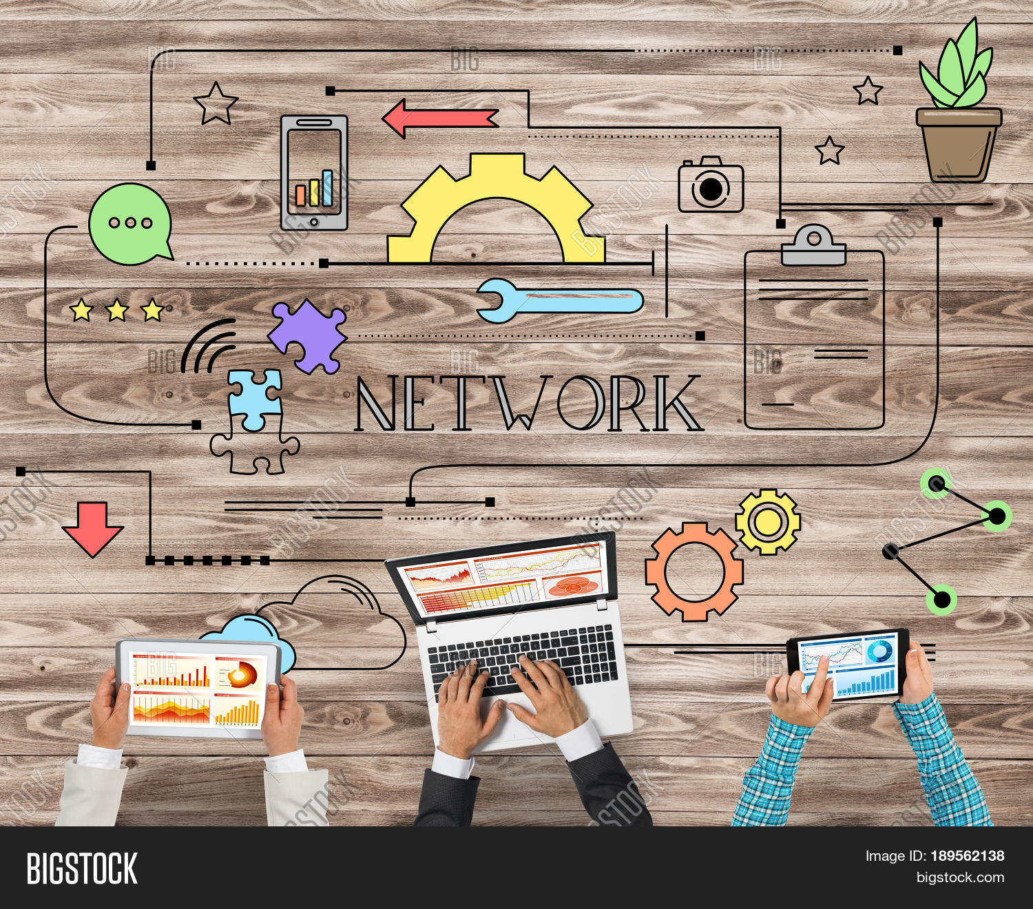 Group Three People Image & Photo (Free Trial) | Bigstock