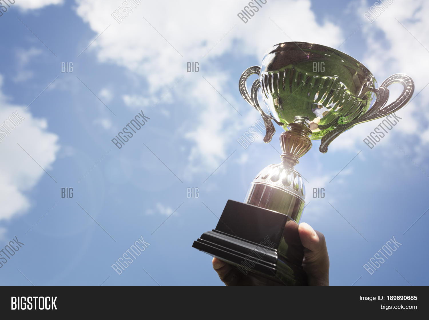 Celebrating Trophy Image & Photo (Free Trial) | Bigstock