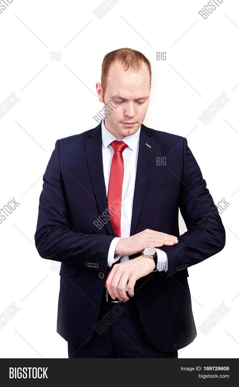 Businessman Suit Red Image & Photo (Free Trial) | Bigstock