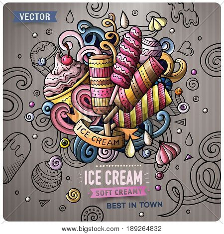 Ice Cream Cartoon Vector & Photo (Free Trial) | Bigstock