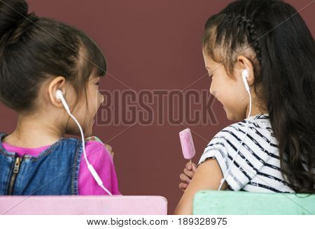 Friend Sharing Music Image & Photo (Free Trial) | Bigstock
