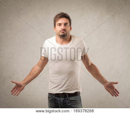 Sorry Man Apologizing Image & Photo (Free Trial) | Bigstock