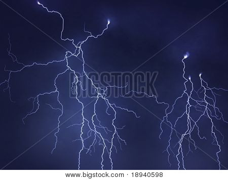 Lightning Texture. 2D Image & Photo (Free Trial) | Bigstock