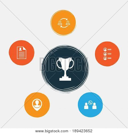 Resources Icons Set. Vector & Photo (Free Trial) | Bigstock