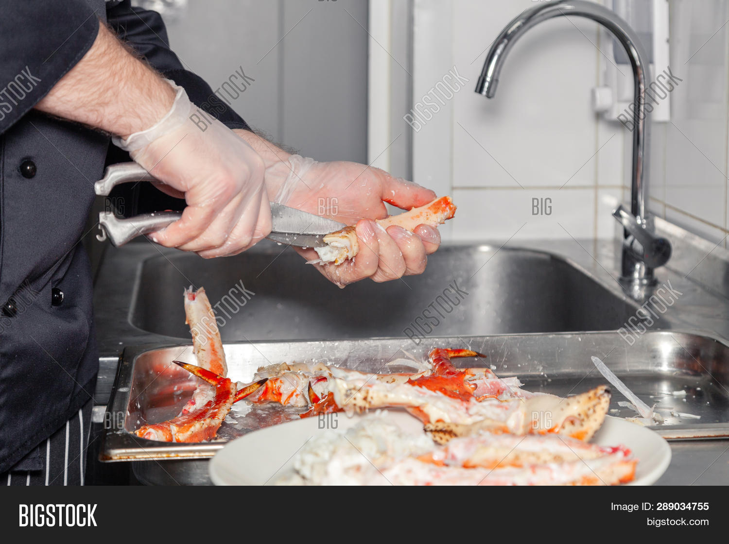 Cook Chef Carving Image & Photo (Free Trial) | Bigstock