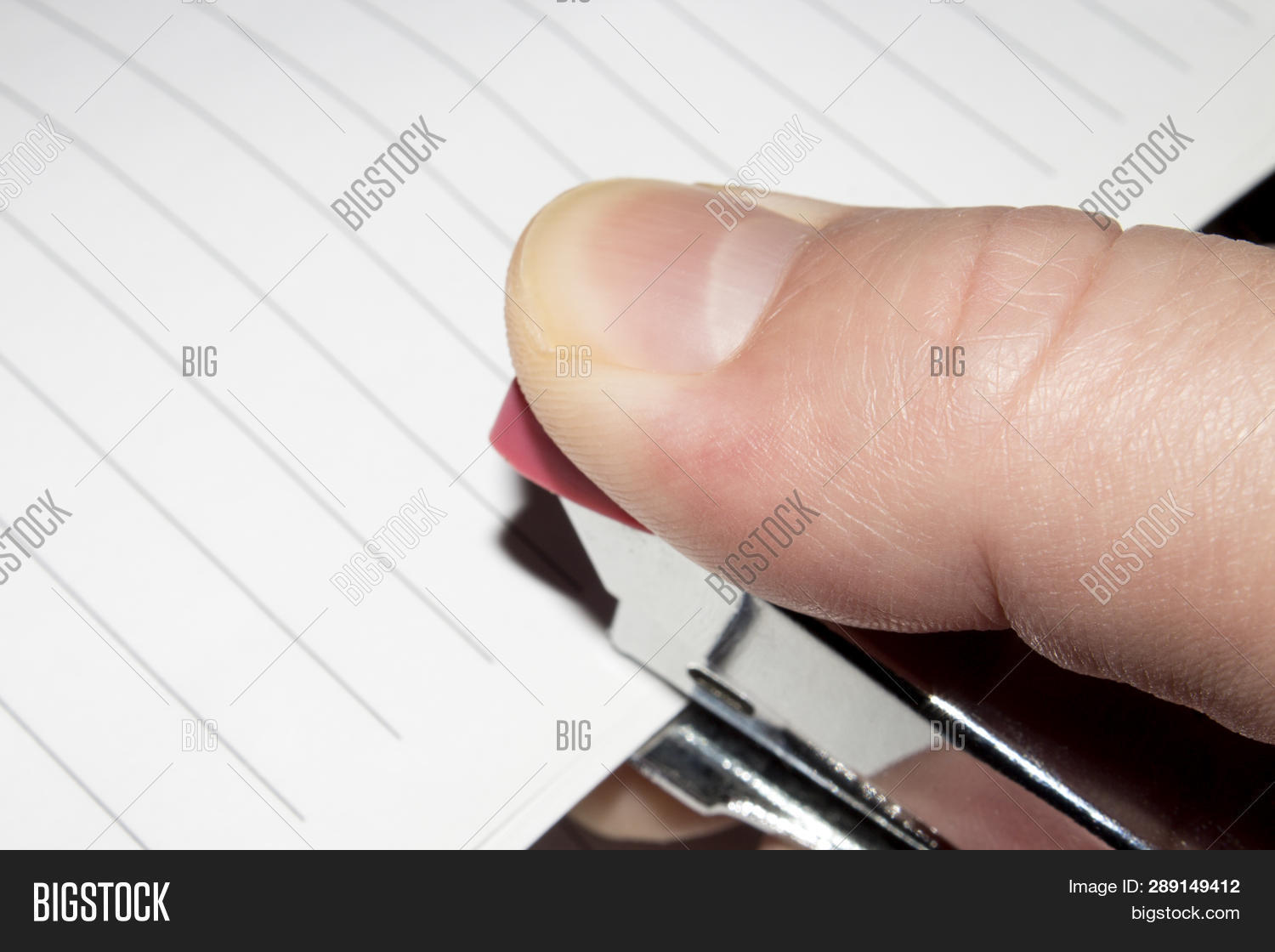 Stapling Paper Staples Image & Photo (Free Trial) | Bigstock