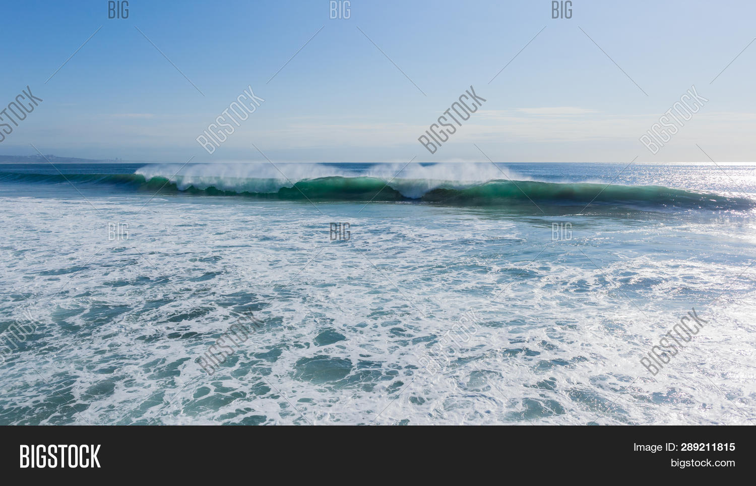 Ocean Wave Wall Water Image & Photo (Free Trial) | Bigstock