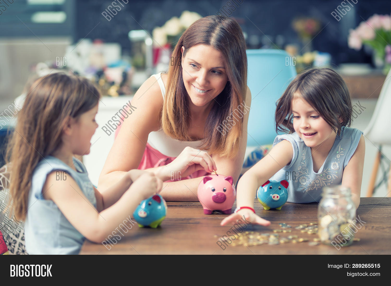Happy Family Mom Image & Photo (Free Trial) | Bigstock