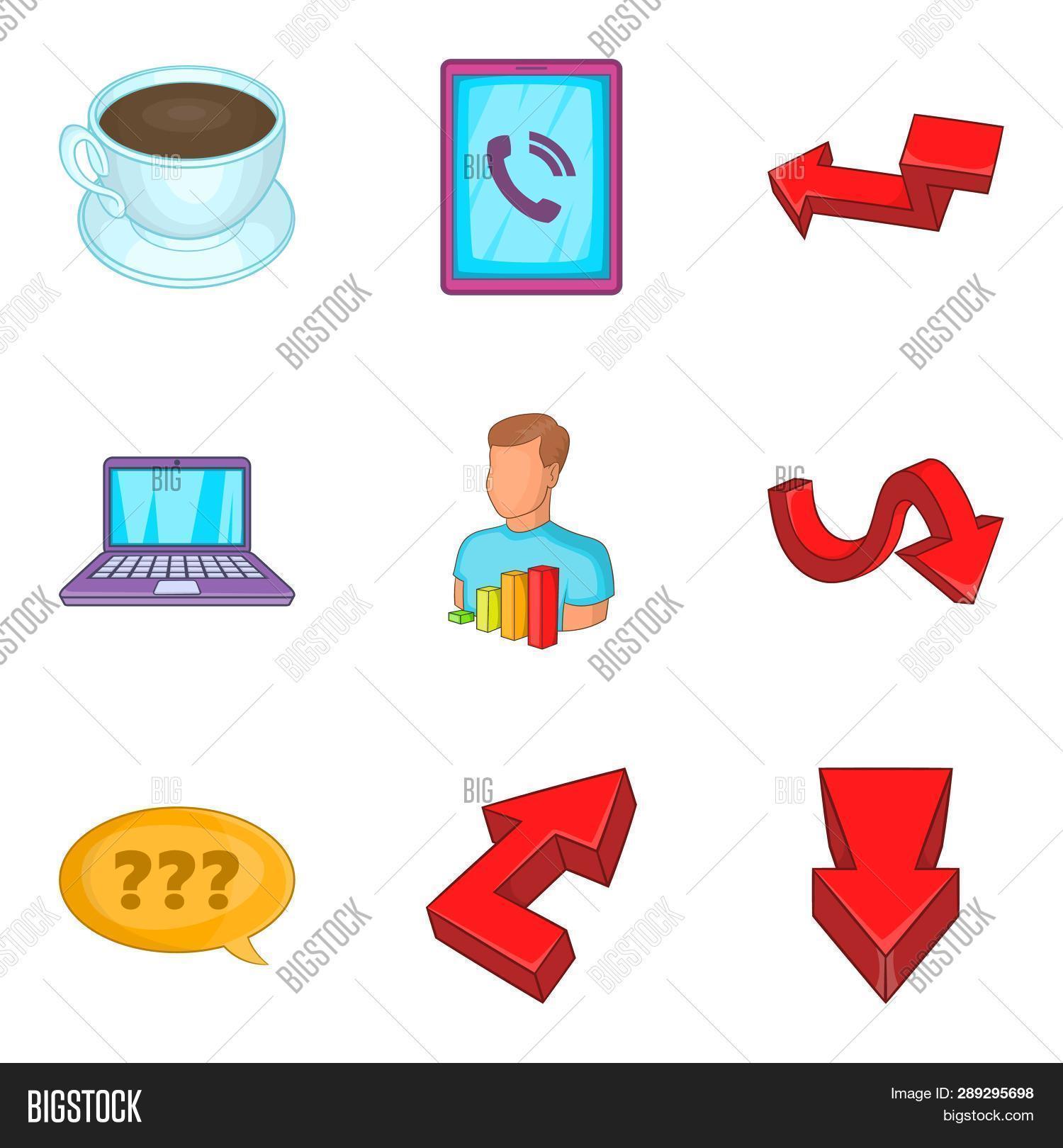 Estimation Icons Set. Image & Photo (Free Trial) | Bigstock