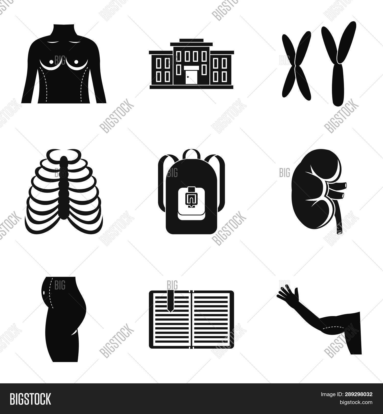 Atomy Icons Set. Image & Photo (Free Trial) | Bigstock