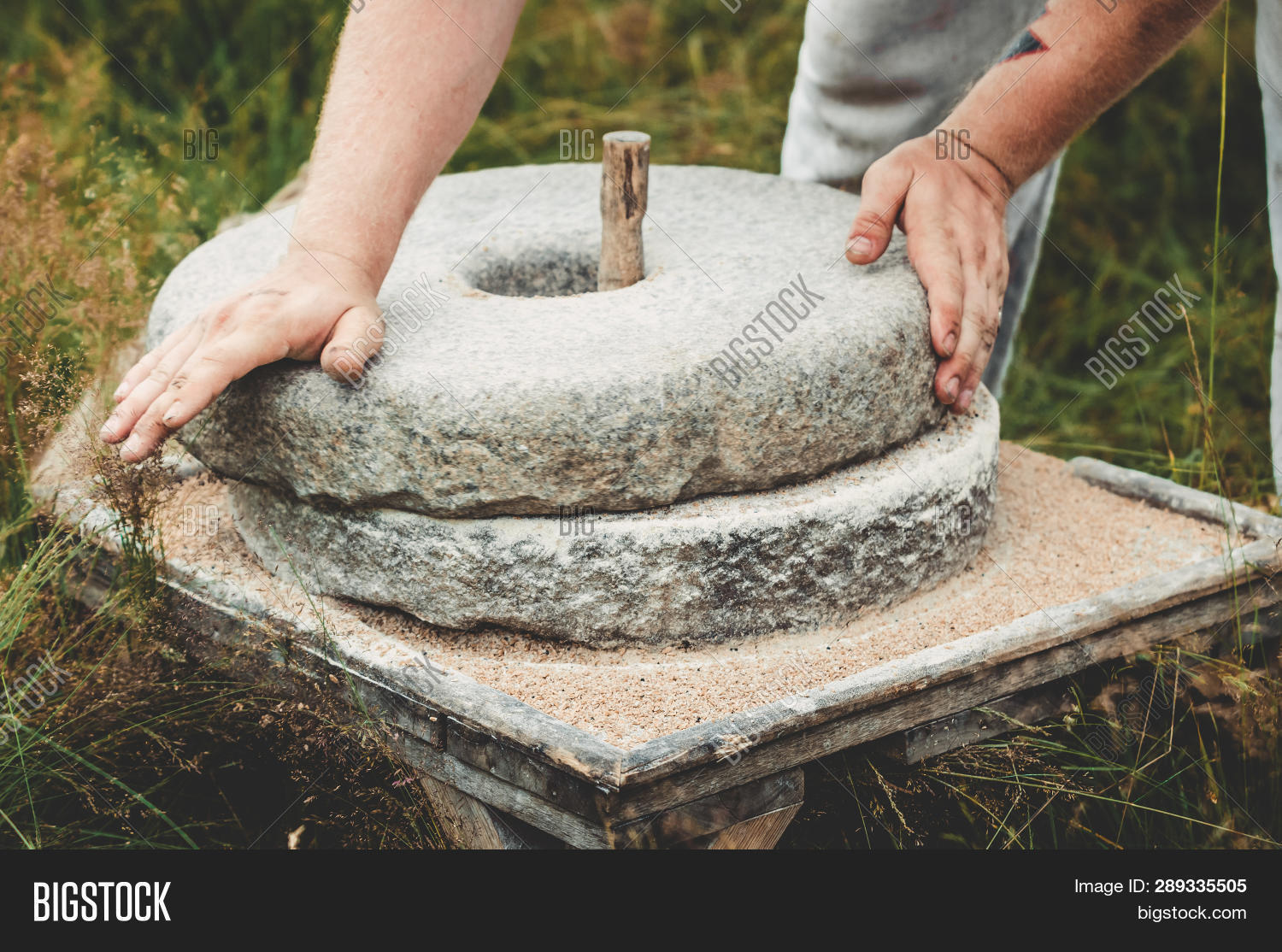 Ancient Quern Stone Image & Photo (Free Trial) | Bigstock