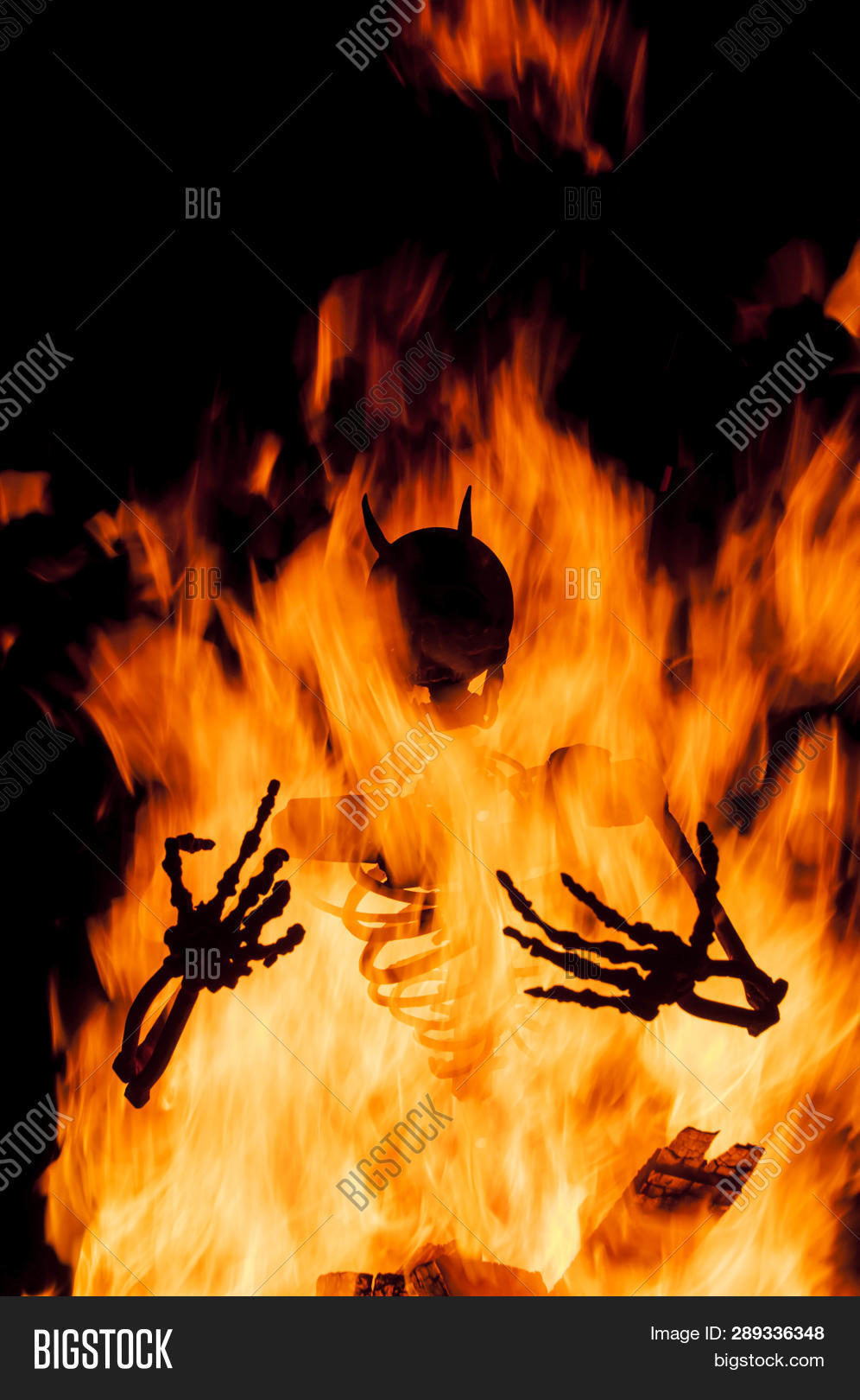 Iron Demon Sculpture Image & Photo (Free Trial) | Bigstock