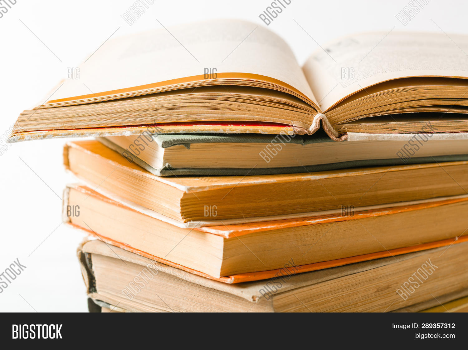 Stack Old Books. Image & Photo (Free Trial) | Bigstock