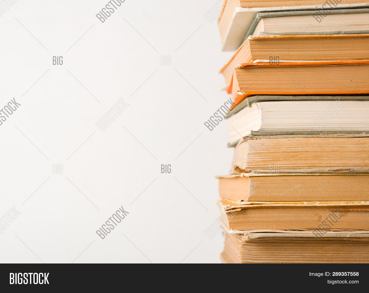 Stack Old Books. Image & Photo (Free Trial) | Bigstock