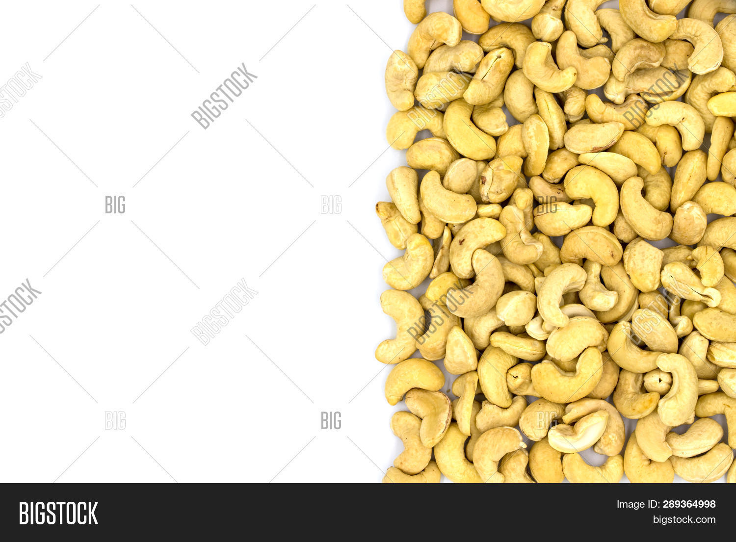 Cashew Nut Half On Image & Photo (Free Trial) | Bigstock