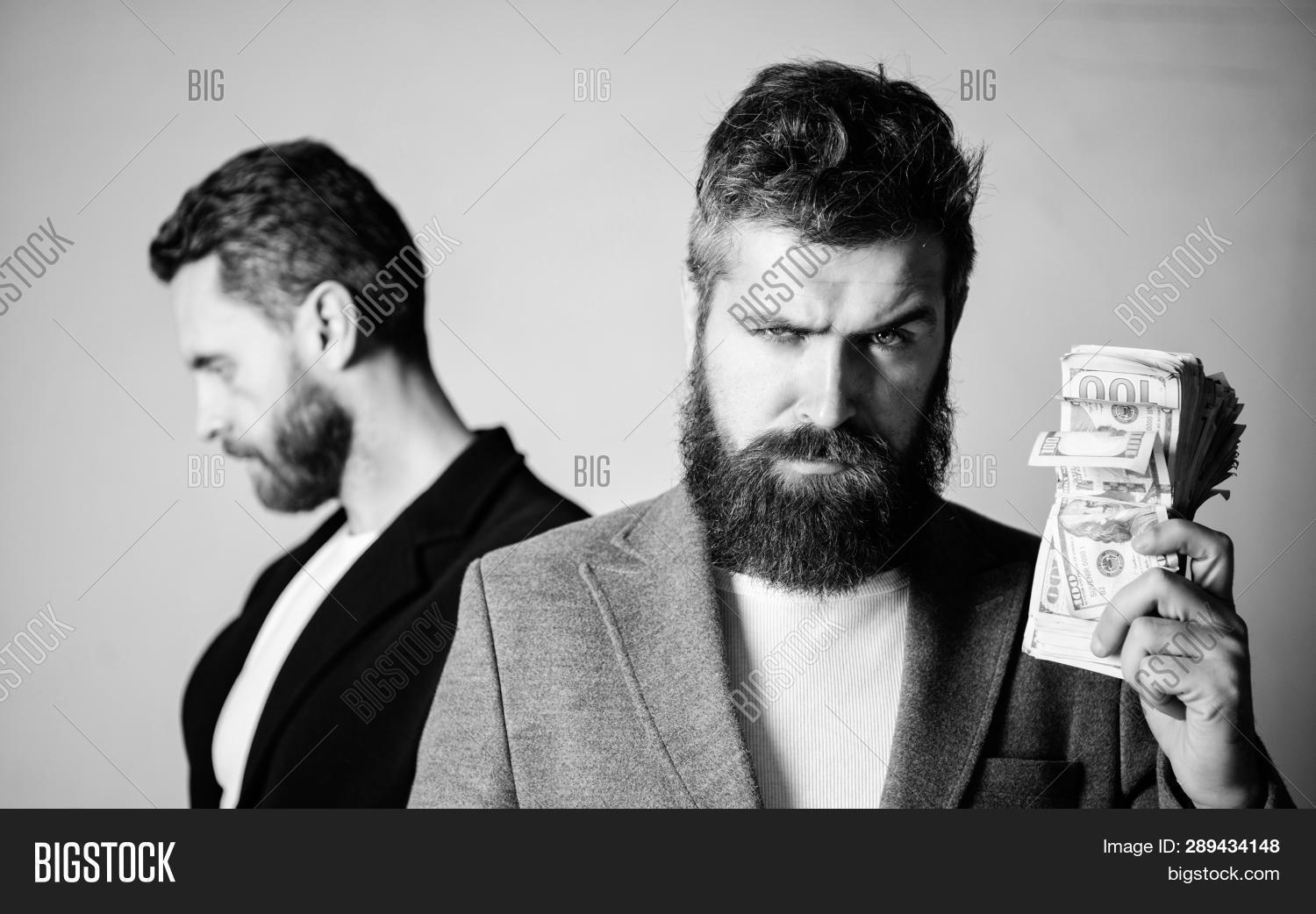 Man Bearded Fraudster Image & Photo (Free Trial) | Bigstock