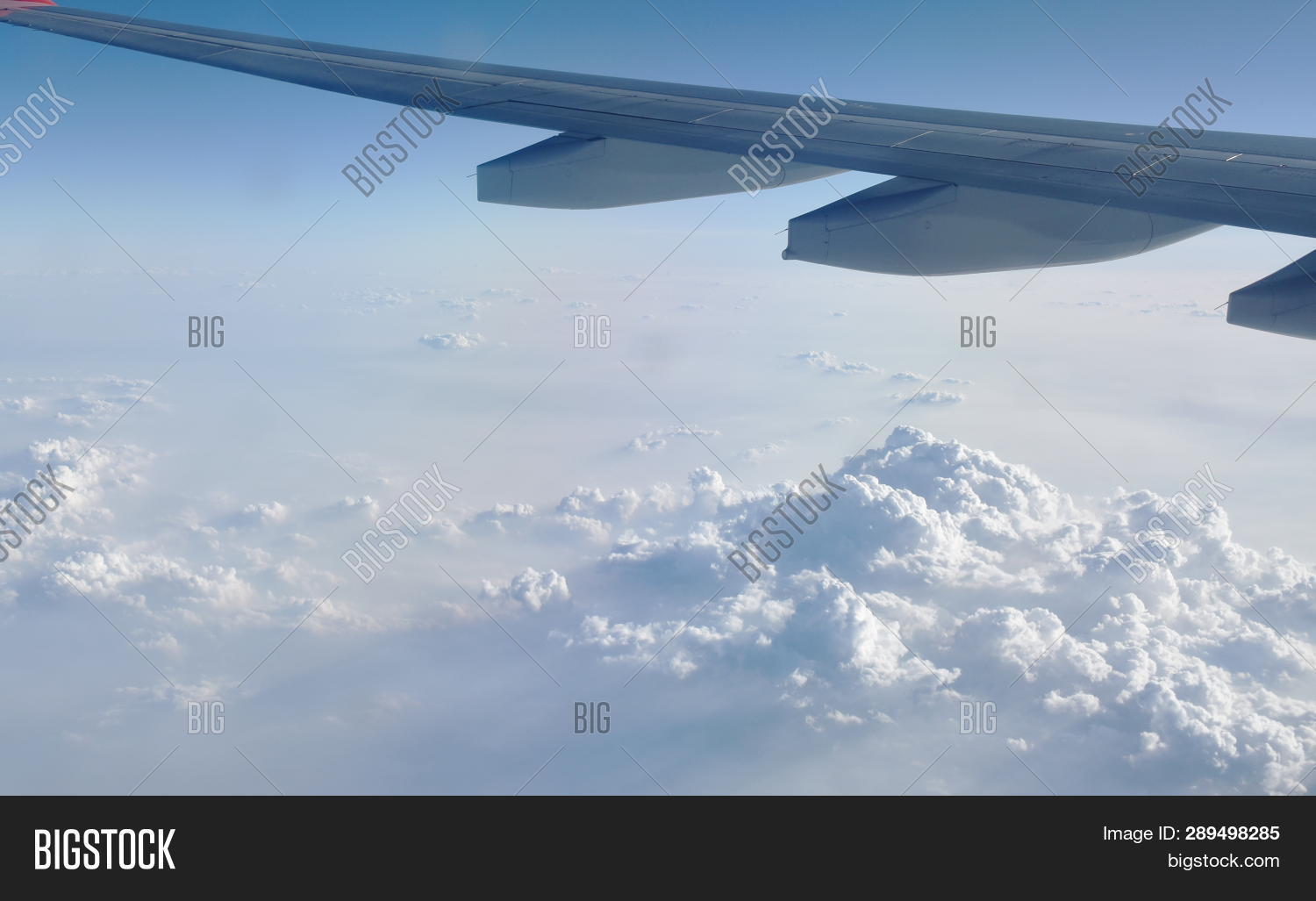 Plane Wing Cloud Image & Photo (Free Trial) | Bigstock
