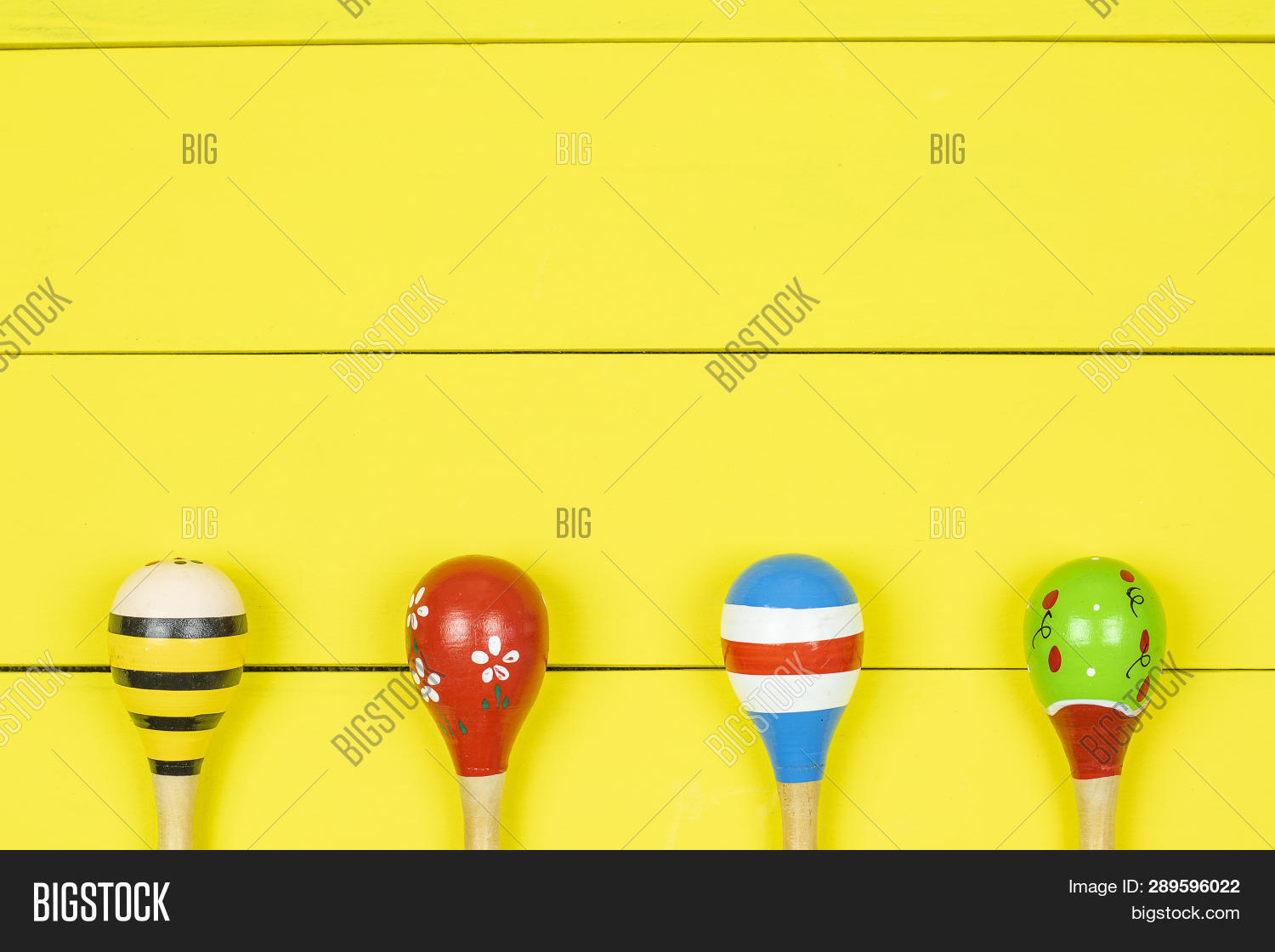 Colorful Maracas On Image & Photo (Free Trial) | Bigstock