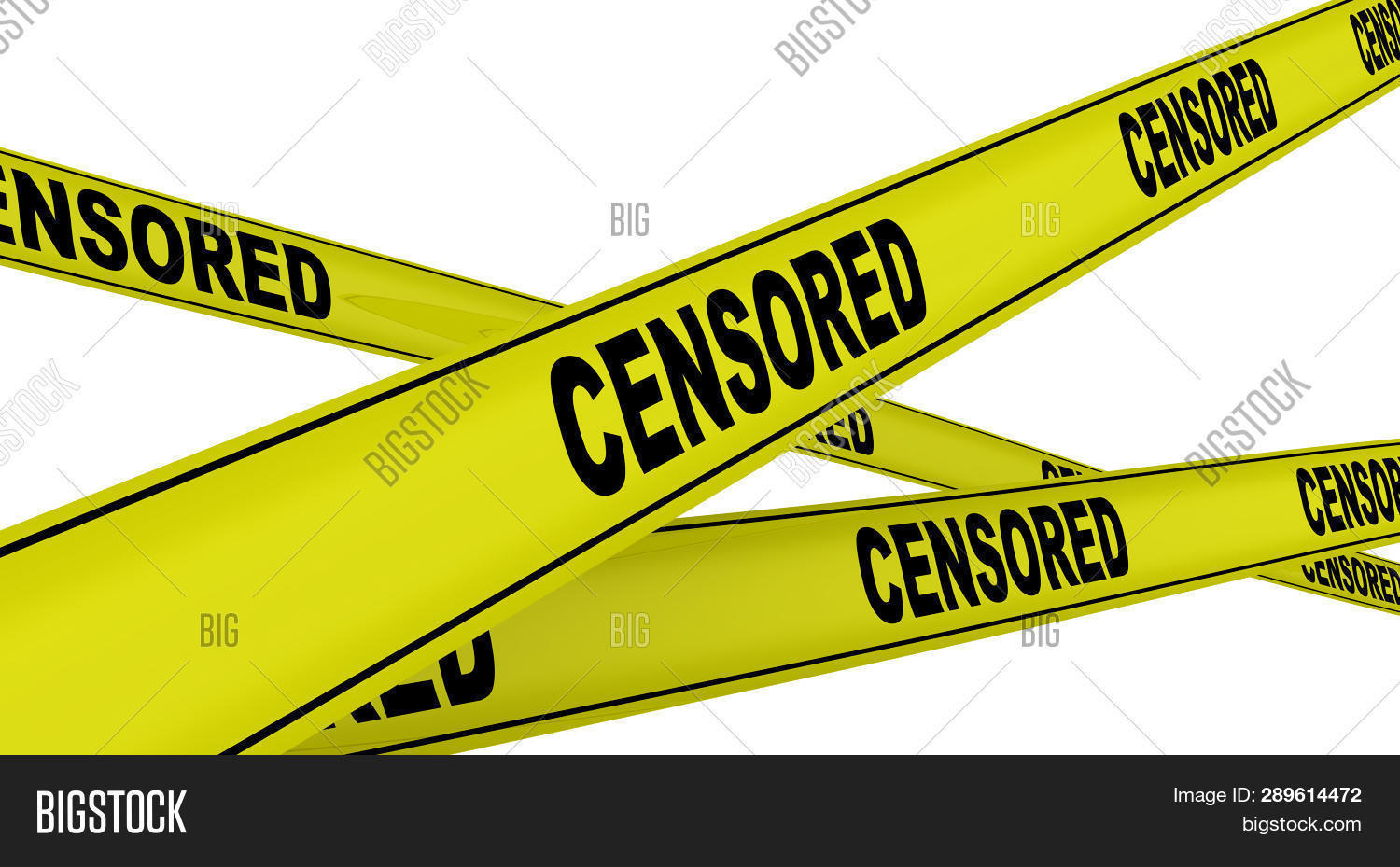 Censored. Labeled Image & Photo (Free Trial) | Bigstock