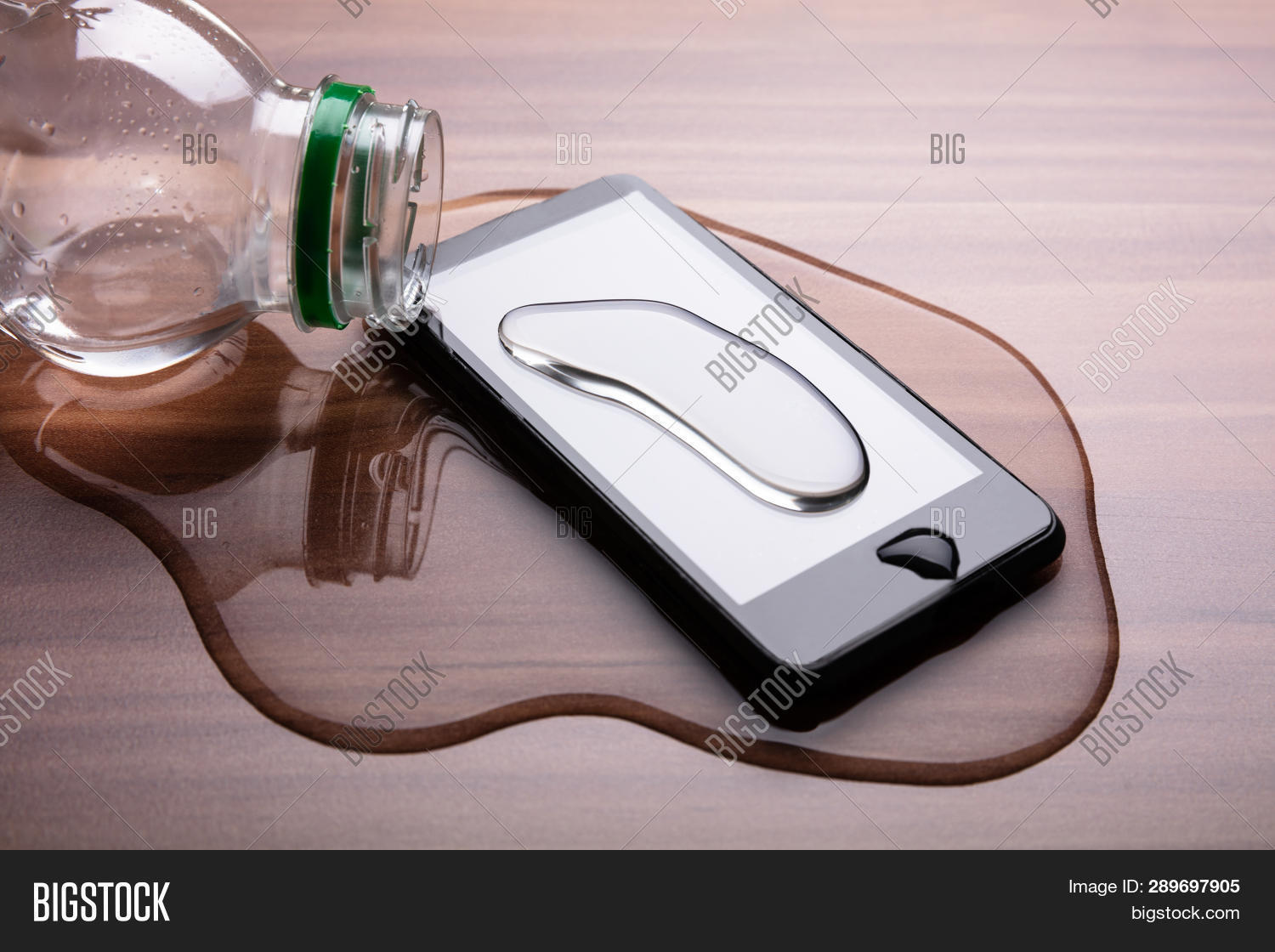 Close- Spilled Water Image & Photo (Free Trial) | Bigstock