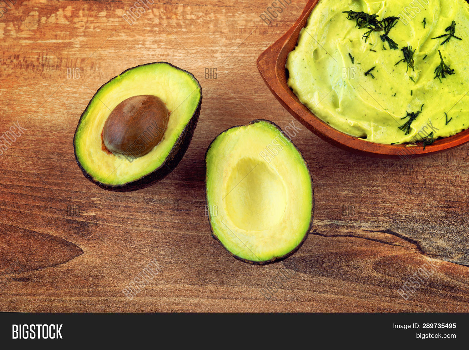 Fresh Avocado Cream Image & Photo (Free Trial) | Bigstock