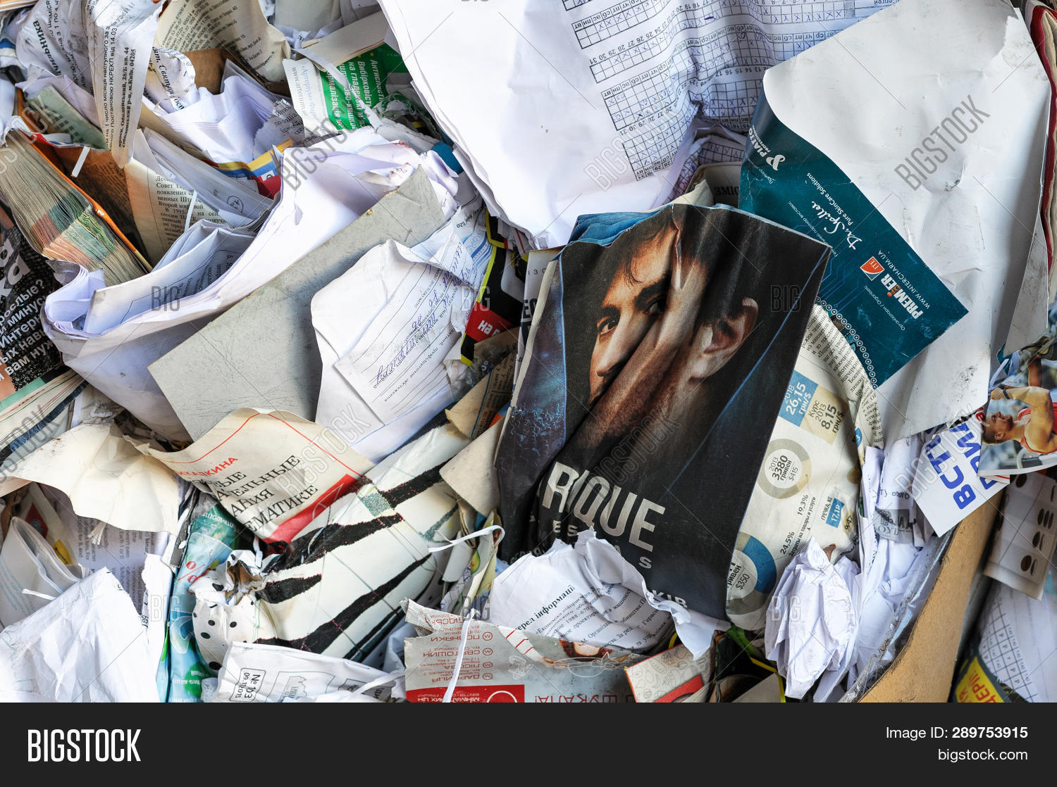 Collecting Waste Paper Image & Photo (Free Trial) | Bigstock