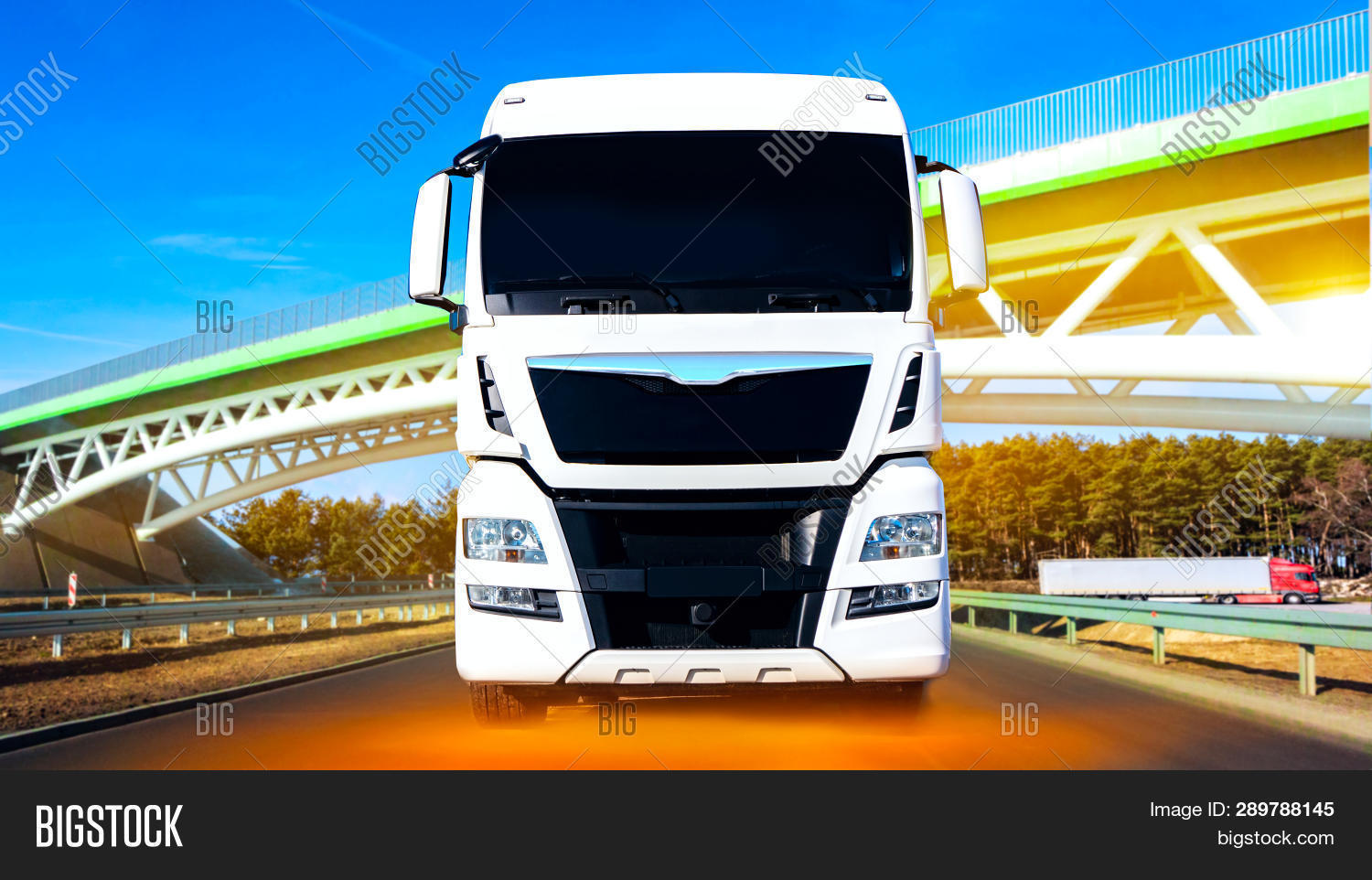 Truck On Road . Image & Photo (Free Trial) | Bigstock