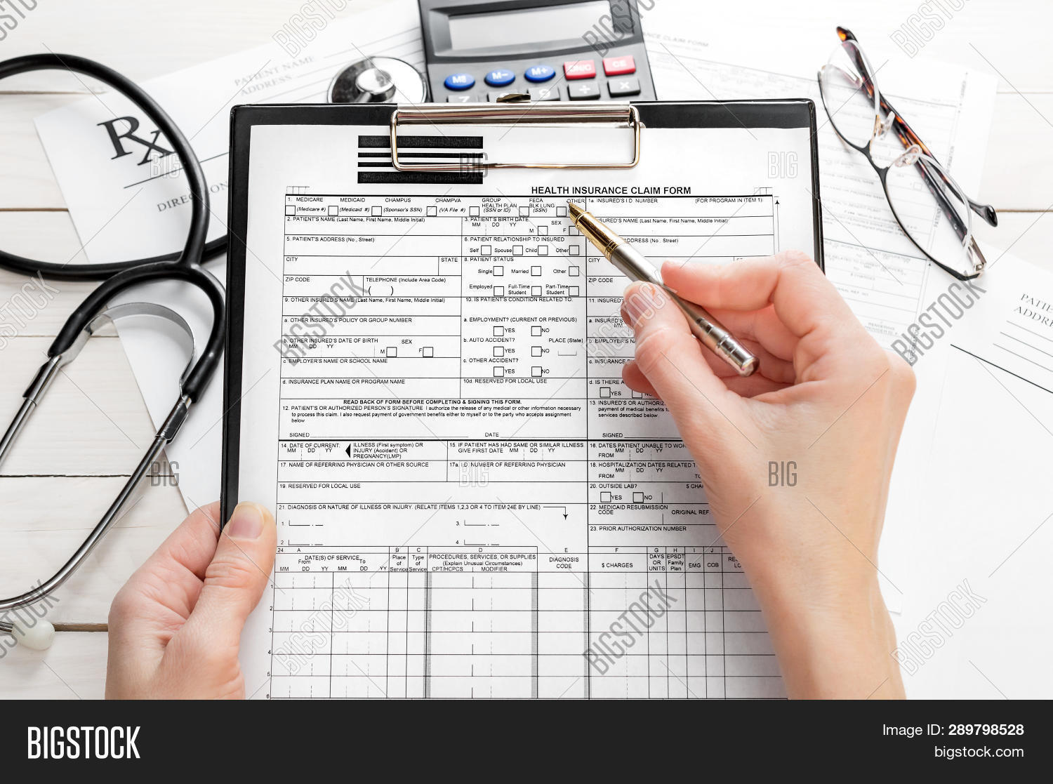 Woman Filling Health Image & Photo (Free Trial) | Bigstock