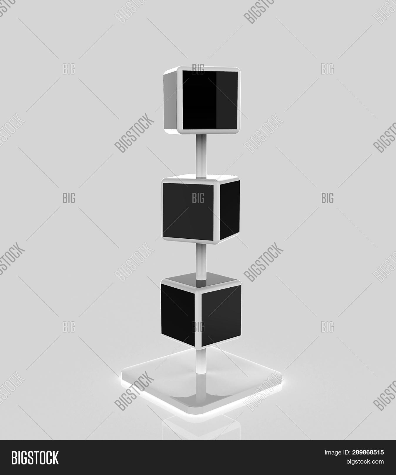 Blank Cube Signboards Image & Photo (Free Trial) | Bigstock