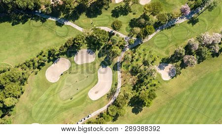 Aerial View Golf Image & Photo (Free Trial) | Bigstock