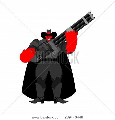 Devil Evil Cowboy Vector & Photo (Free Trial) | Bigstock