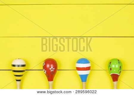 Colorful Maracas On Image & Photo (Free Trial) | Bigstock