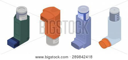 Inhaler Icon Set. Image & Photo (Free Trial) | Bigstock