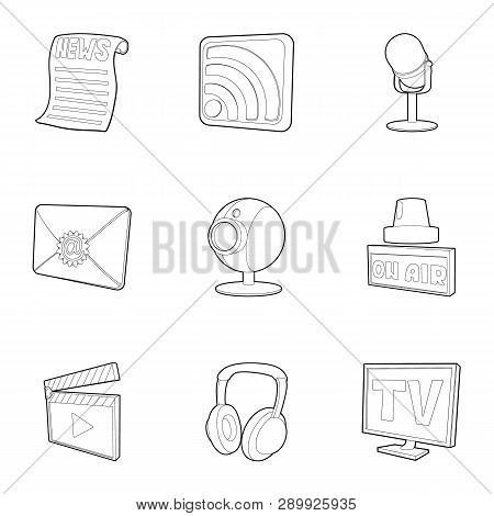 Dispatch Icons Set. Image & Photo (Free Trial) | Bigstock